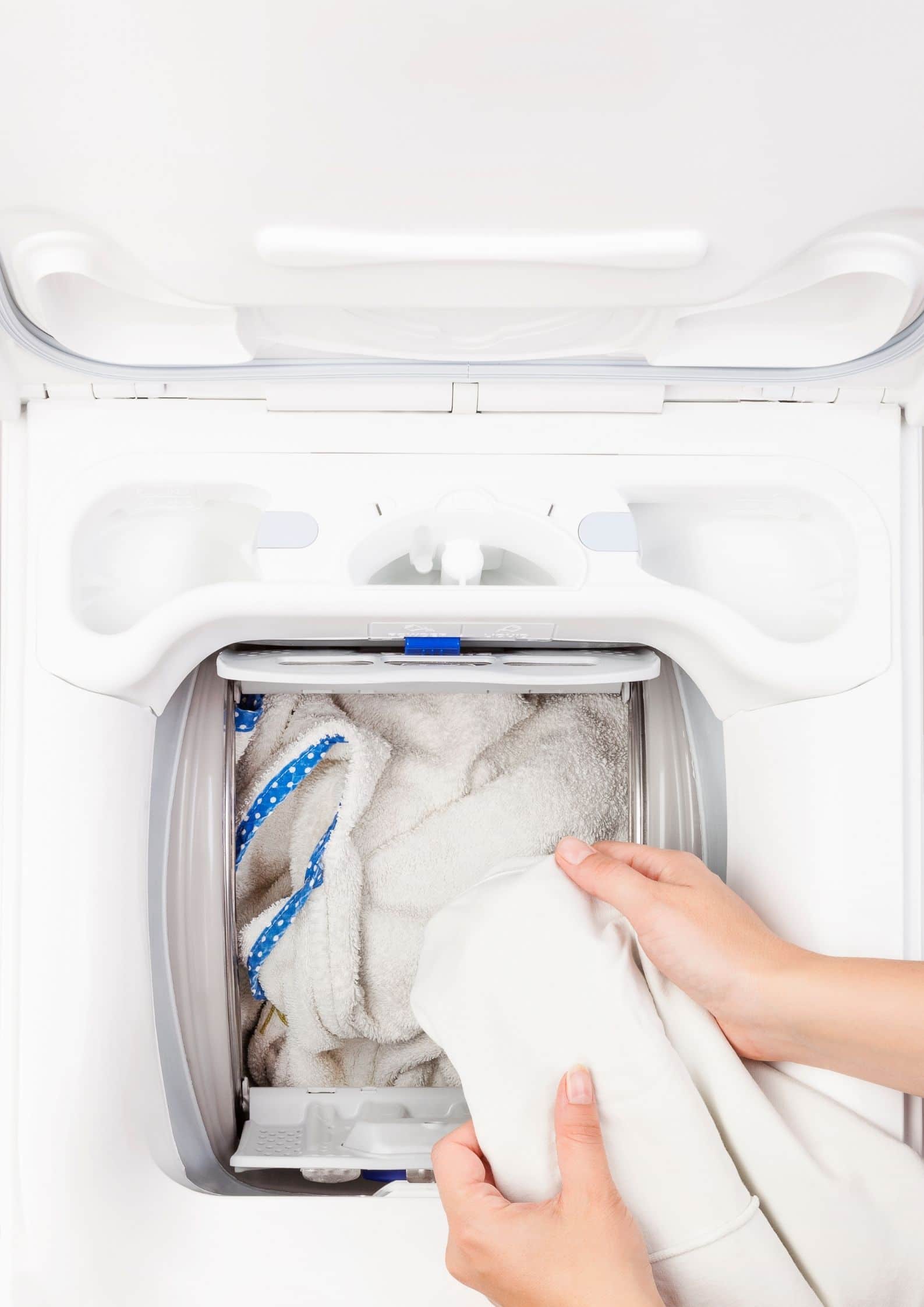 How to load portable washing machine?